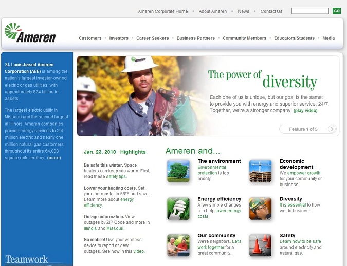 The new Ameren.com – Savvy Technical Solutions